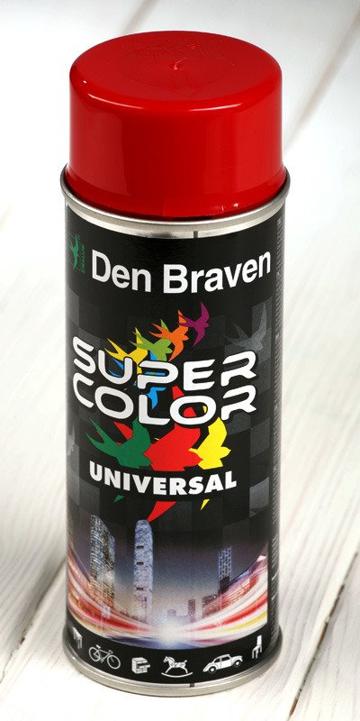 Dark red spray paint 400 ml RAL 3000 | tools & supplies paints and ...