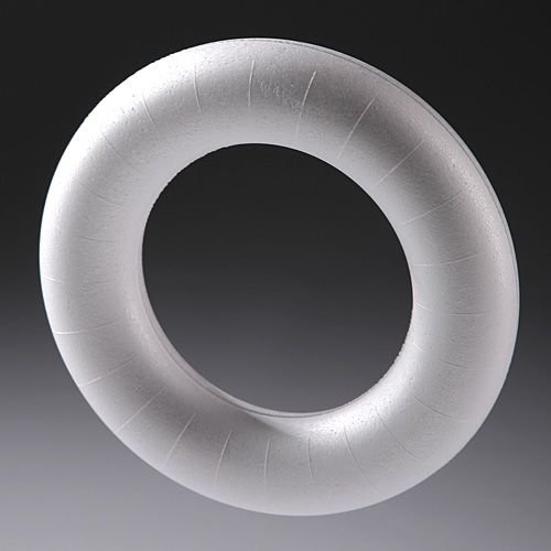 Styrofoam ring / wreath 70 mm Price per pack of 6 | styrofoam floral ...